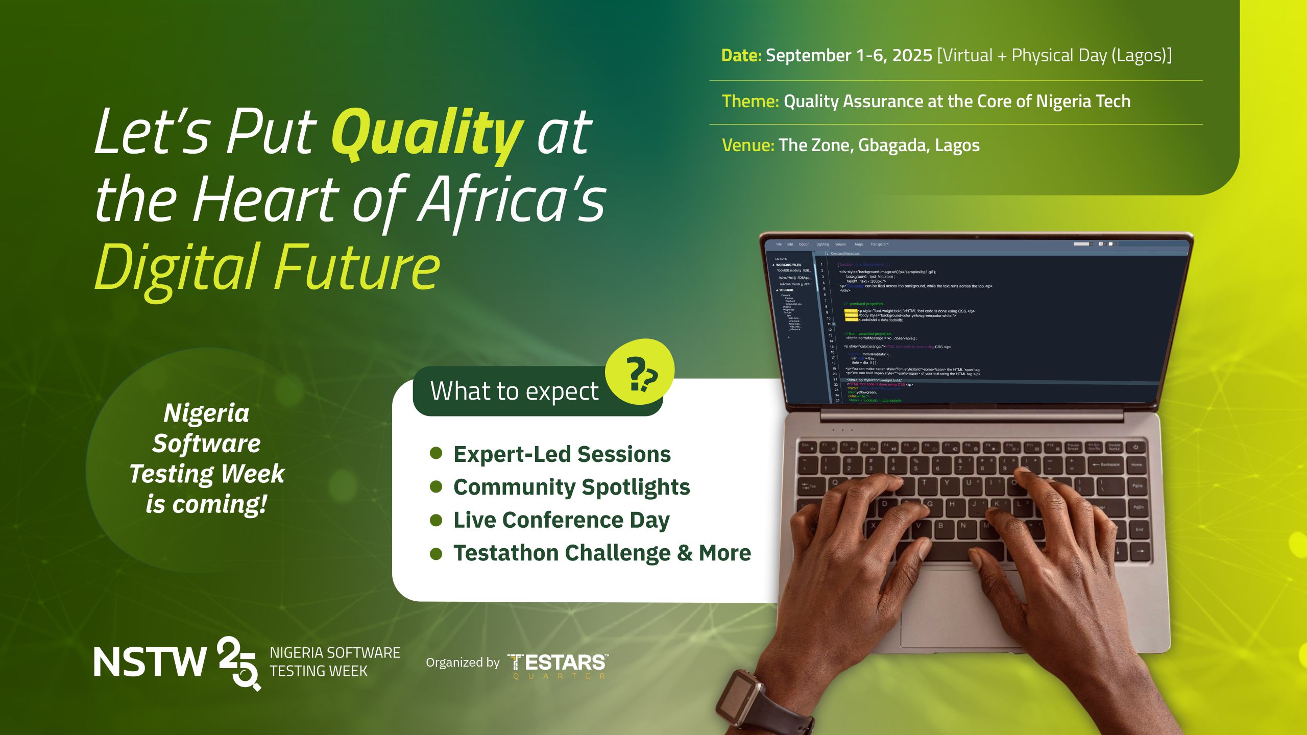 Full Experience Pass - Nigeria Software Testing Week